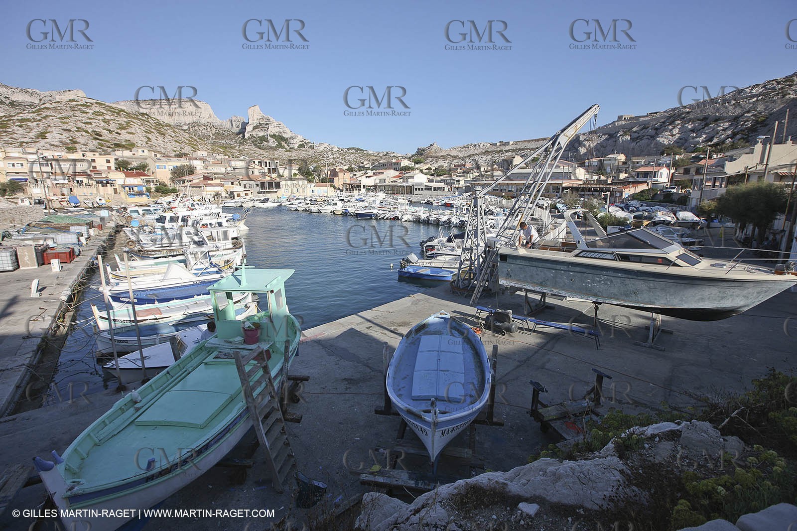 Goudes village | Gilles Martin-Raget, sailing, yachting photos and videos